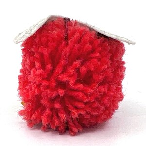 Steiff Woolen Red Bumblebee 1970s Bee ID Tag 6 Cm 2.25 Inches Wool Pom ...
