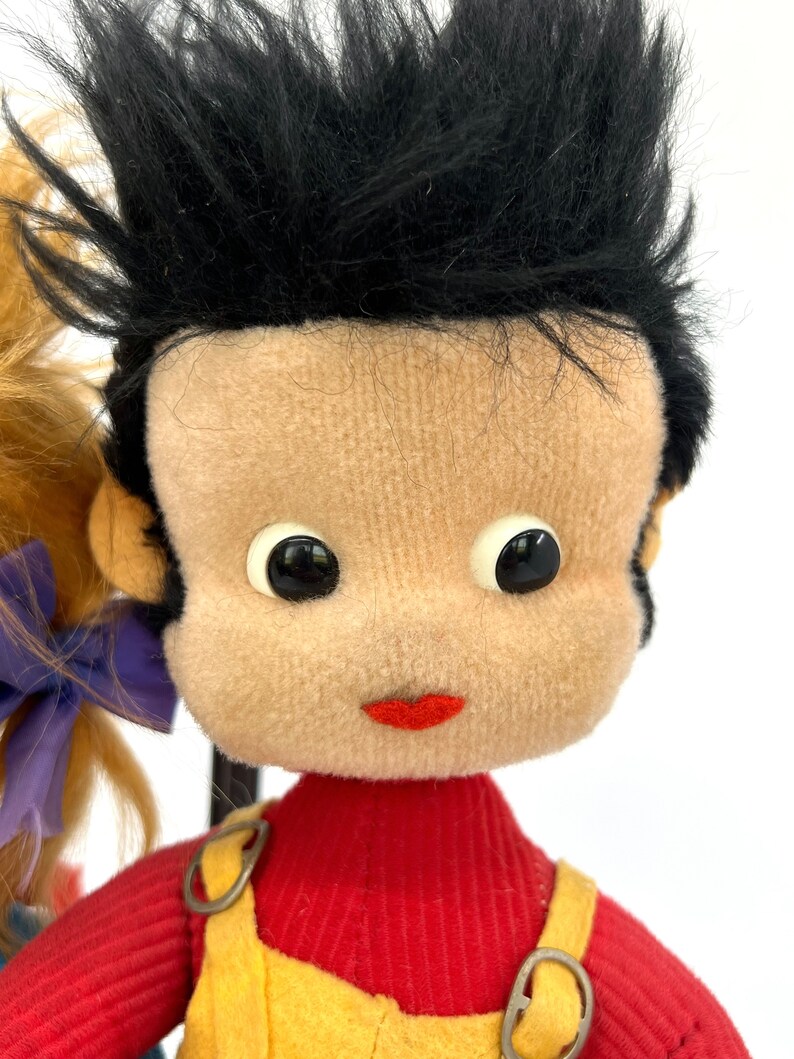 Schuco Doll Pair Patsy Girl Pit Boy Bigo Bello Dralon Plush - Etsy