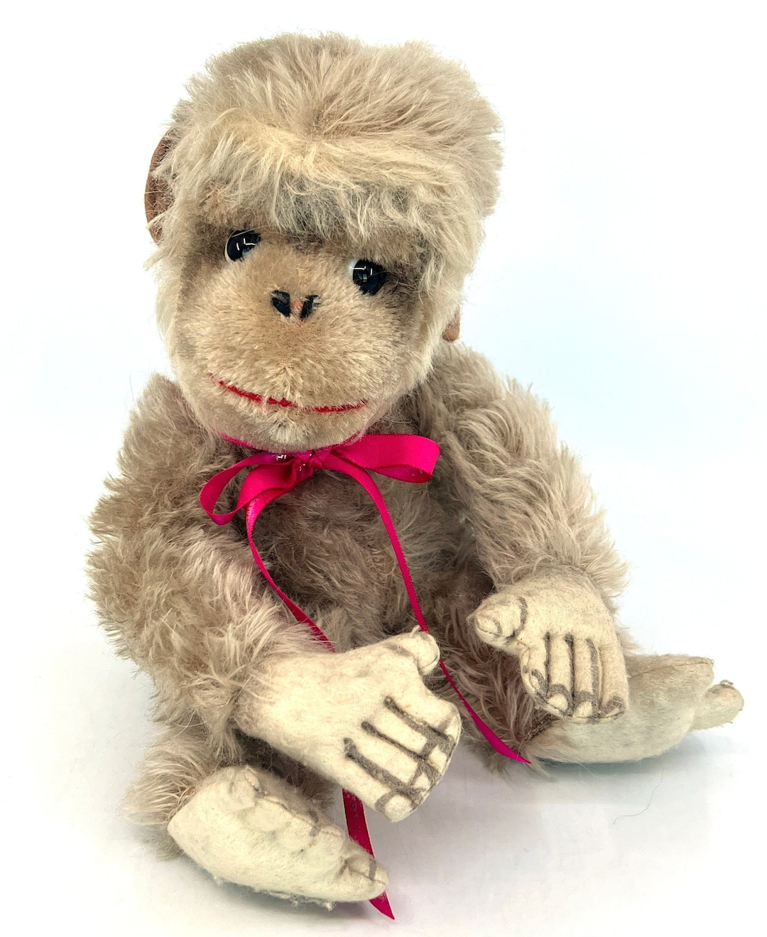Carl Moritz CMB Monkey 1950s 11 Inches Jointed Chimp Mohair Plush East ...