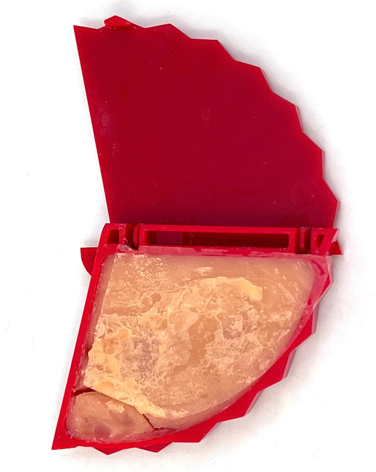 Avon Oriental Fan Solid Perfume 1982 Full Red Plastic Case Signed ...