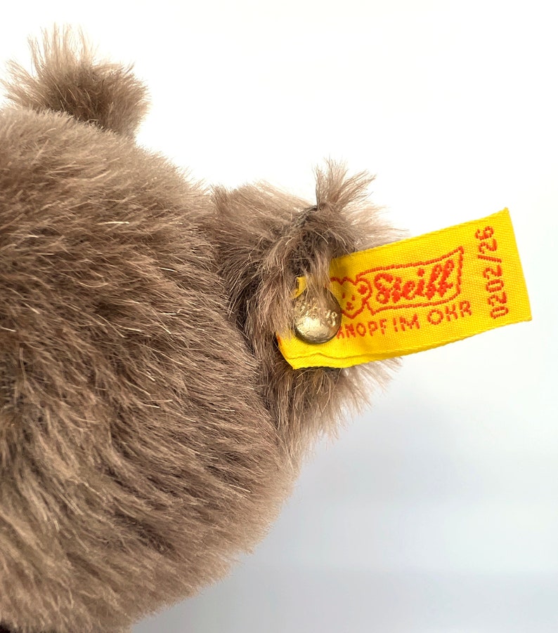 Steiff Germany Mask Original Teddy Bear 1970s Brown Mohair Plush 26cm ...