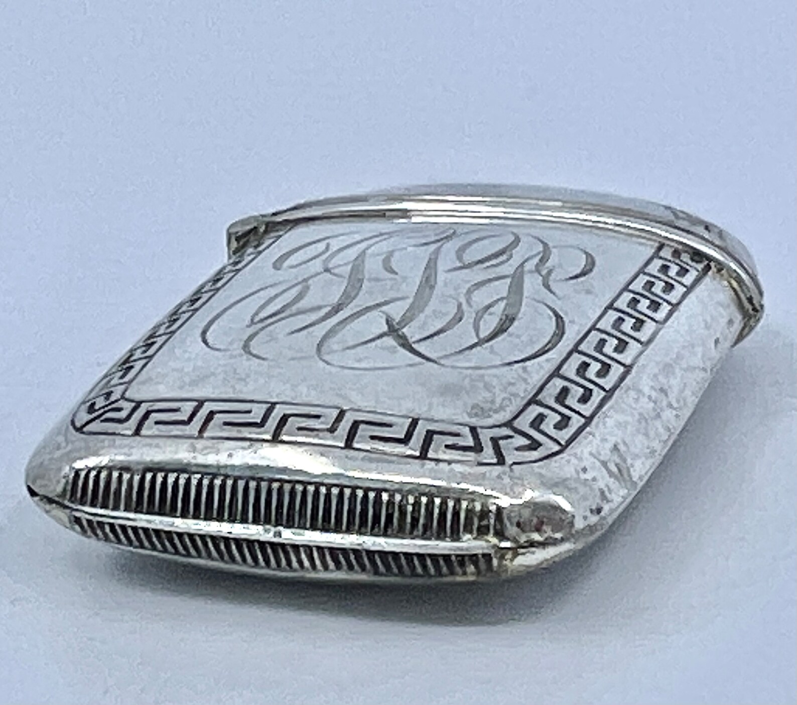 Antique Holder Match Safe Vesta Sterling Silver C1915 Marked Eastwood ...