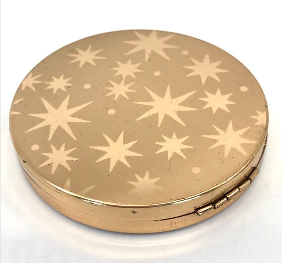 Elgin American Ladies Powder Compact Atomic Starburst… - Gem