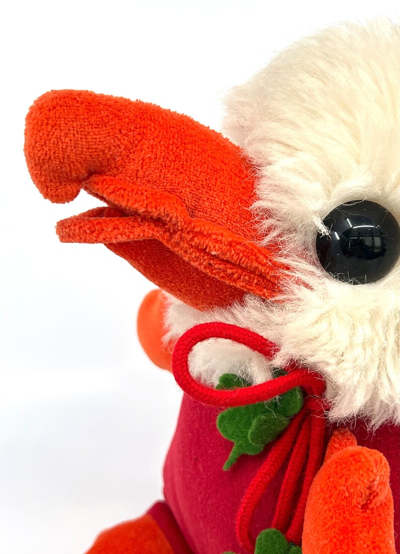 Steiff Poppy Bird Eagle 1984 Plush and Velour ID Button and Tag 26cm 10 ...