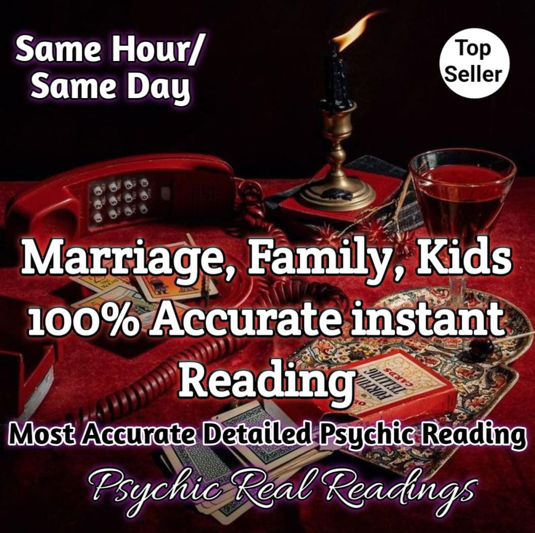 Marriage, Family, Kids | 100% Accurate Instant Reading | Psychic ...