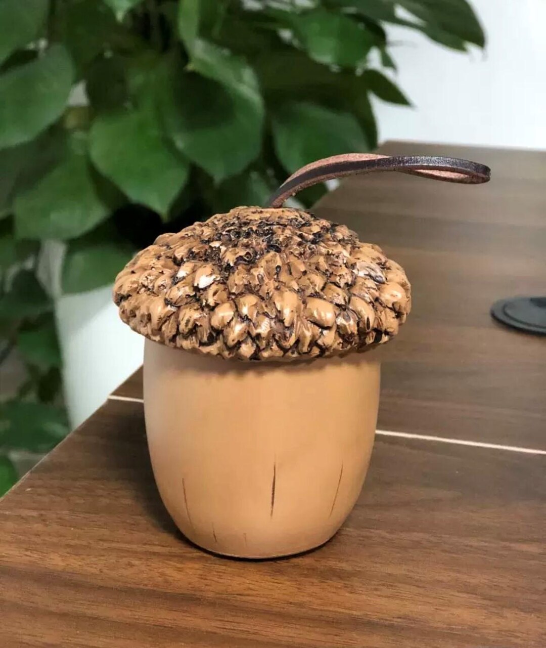 Original Pine Cone Desktop Storage Box / Handmade Resin Jewelry Storage ...