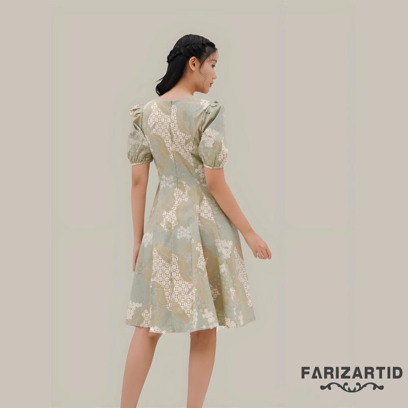 Batik Bliss: Stylish Midi Dress for Every Occasion, Batik Dress, Boho ...