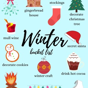 Four Seasons Bucket List Bundle - Etsy