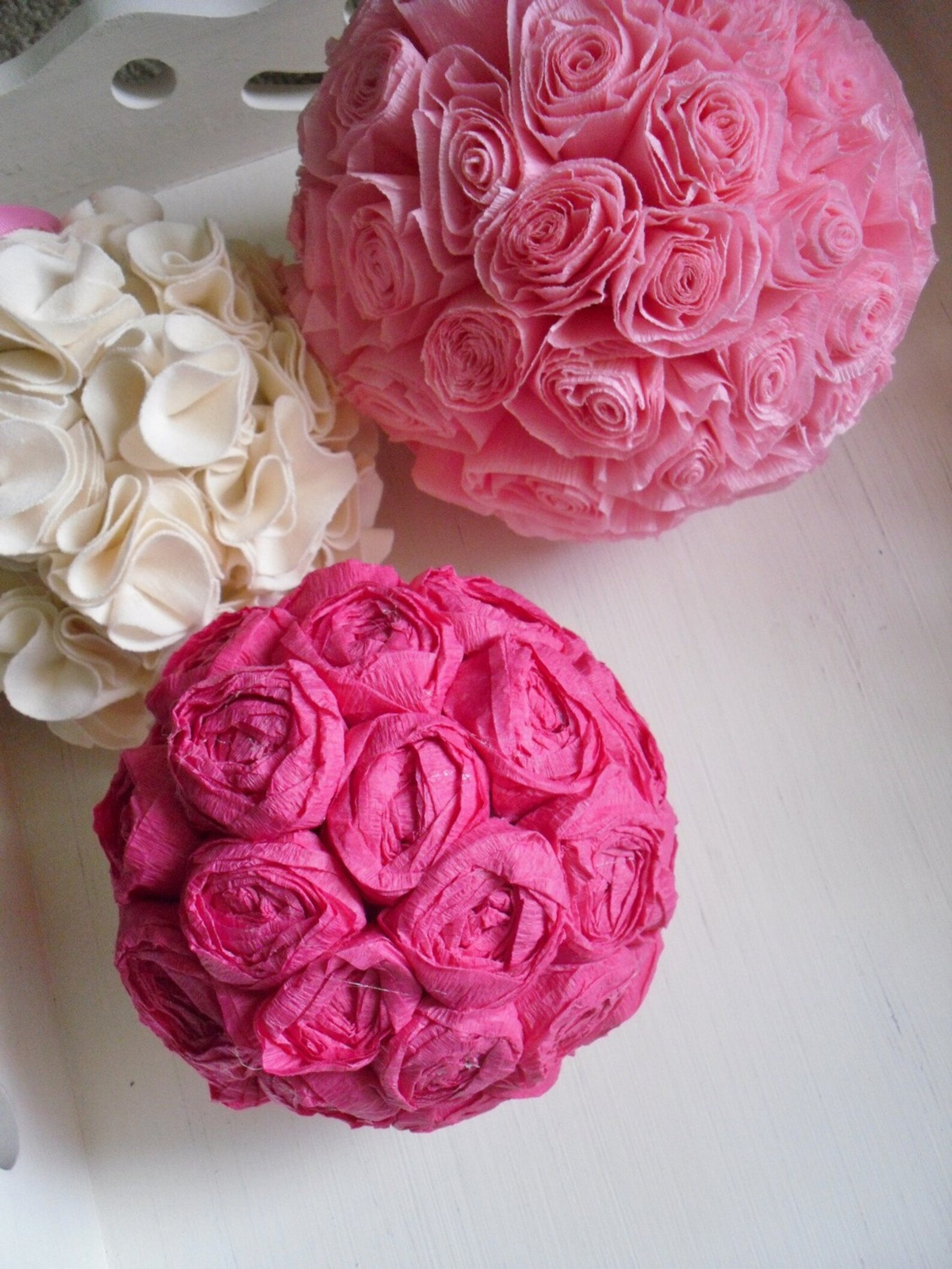 PATTERN DIY 2 PDF Epattern Tutorials Paper Flower Bloom Balls 2 ...