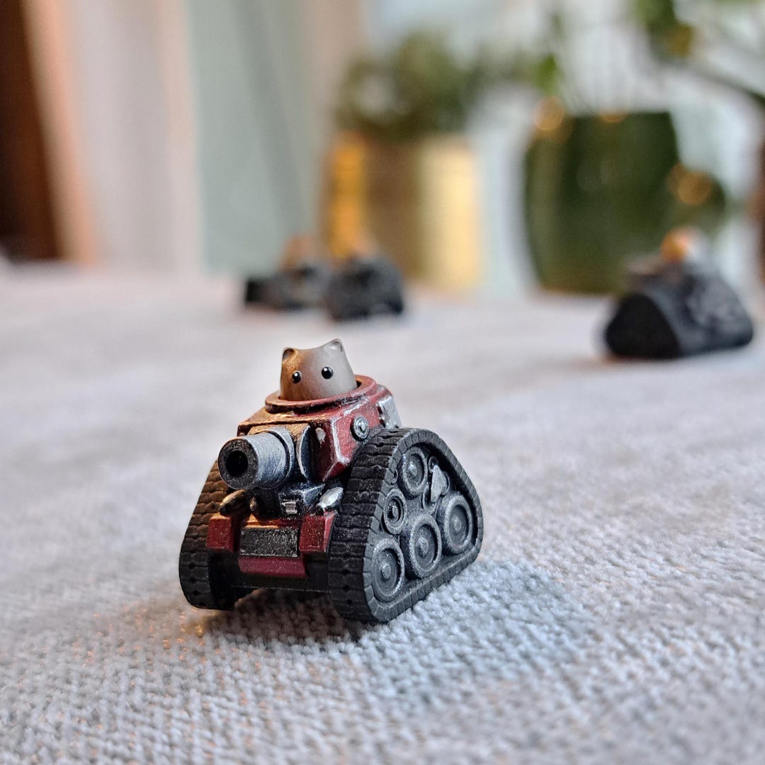 Catzooka Keycap | Artisan Keycaps, Mechanical Keycap | Cat Tank - Etsy