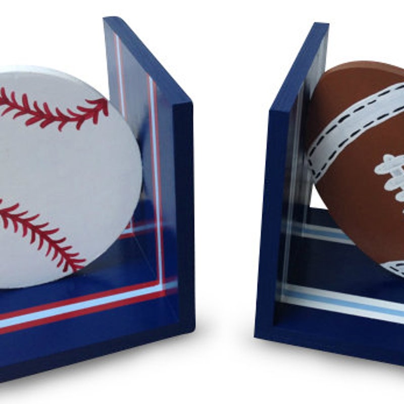 Baseball Bookends - Etsy
