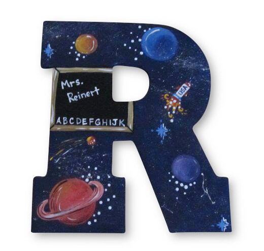 Custom Painted School Teacher Holiday Christmas Gift Wooden Wall ...