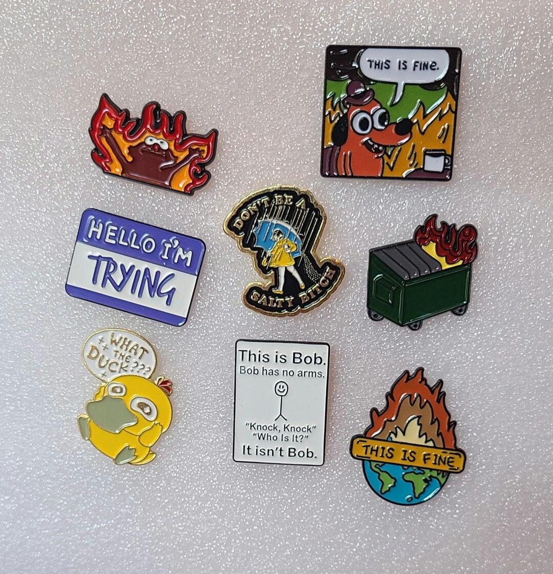 Needle Minder, Quirky Memes, Neodymium Magnet, Cross Stitch, Embroidery ...