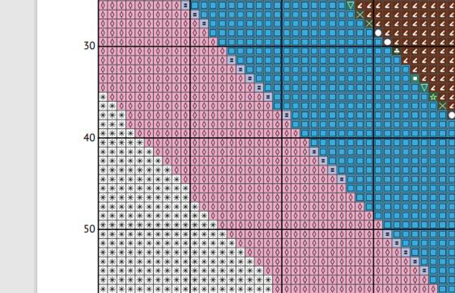 Pride Flag Pattern, Pride Progress, Cross Stitch Pattern - Etsy
