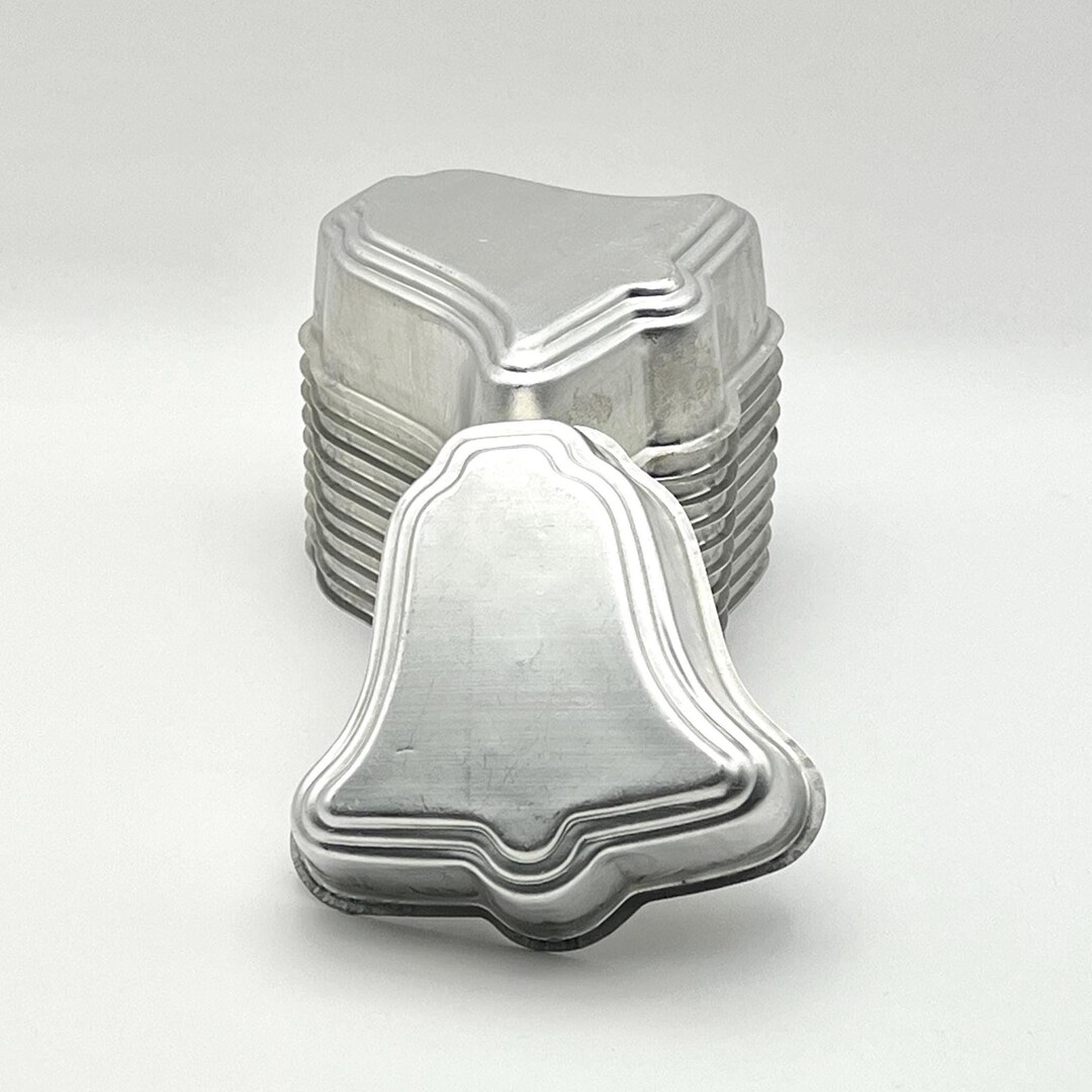 Set of 11 Vintage Bell Shaped Aluminum Jello/cake Molds - Etsy