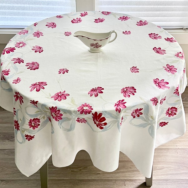 Floral Tablecloth - Etsy