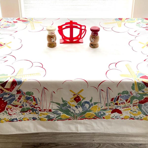 Dutch Tablecloth - Etsy