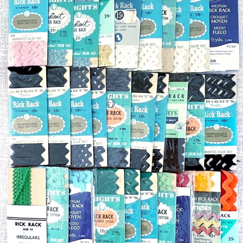 Rick Rack Lot - Etsy