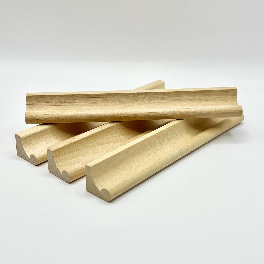 Scrabble Wooden Letter Tile Racks/holders - Set of 4 - Etsy