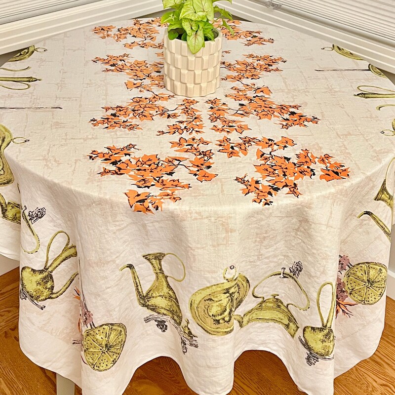 Fall Tablecloth - Etsy
