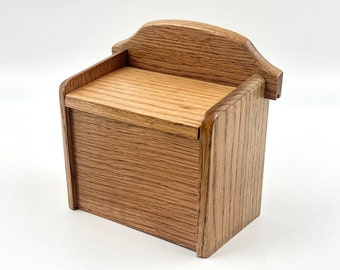 Wood Hanging File Box With Lid - Etsy