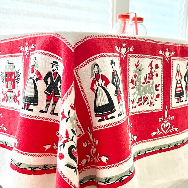 Dutch Tablecloth - Etsy