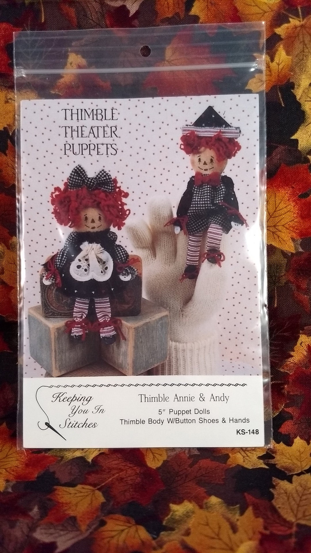 Thimble Theather Puppets Annie and Andy - Etsy