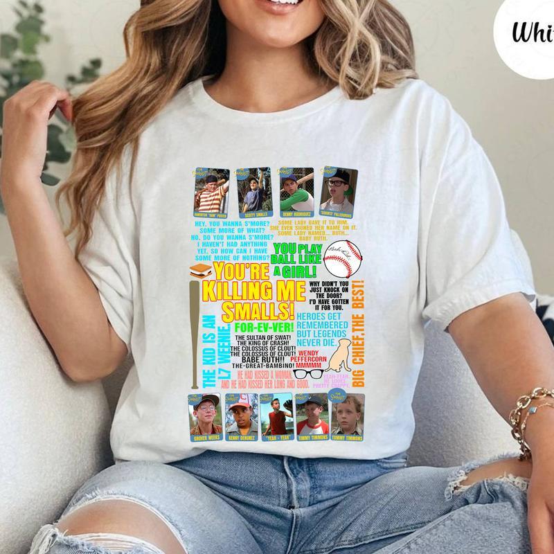 The Sandlot Vintage Graphic T-shirt, Classic Sandlot Hoodie, Freedom ...