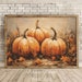 Rustic Fall Pumpkin Digital Download Print Vintage Style Autumn Decor ...