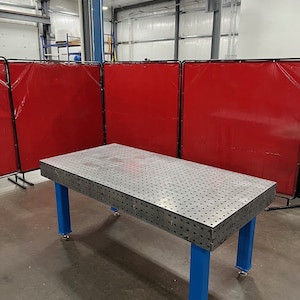40"x80"x.5" Weld Table Industrial Heavy Duty Welding Fabrication and ...