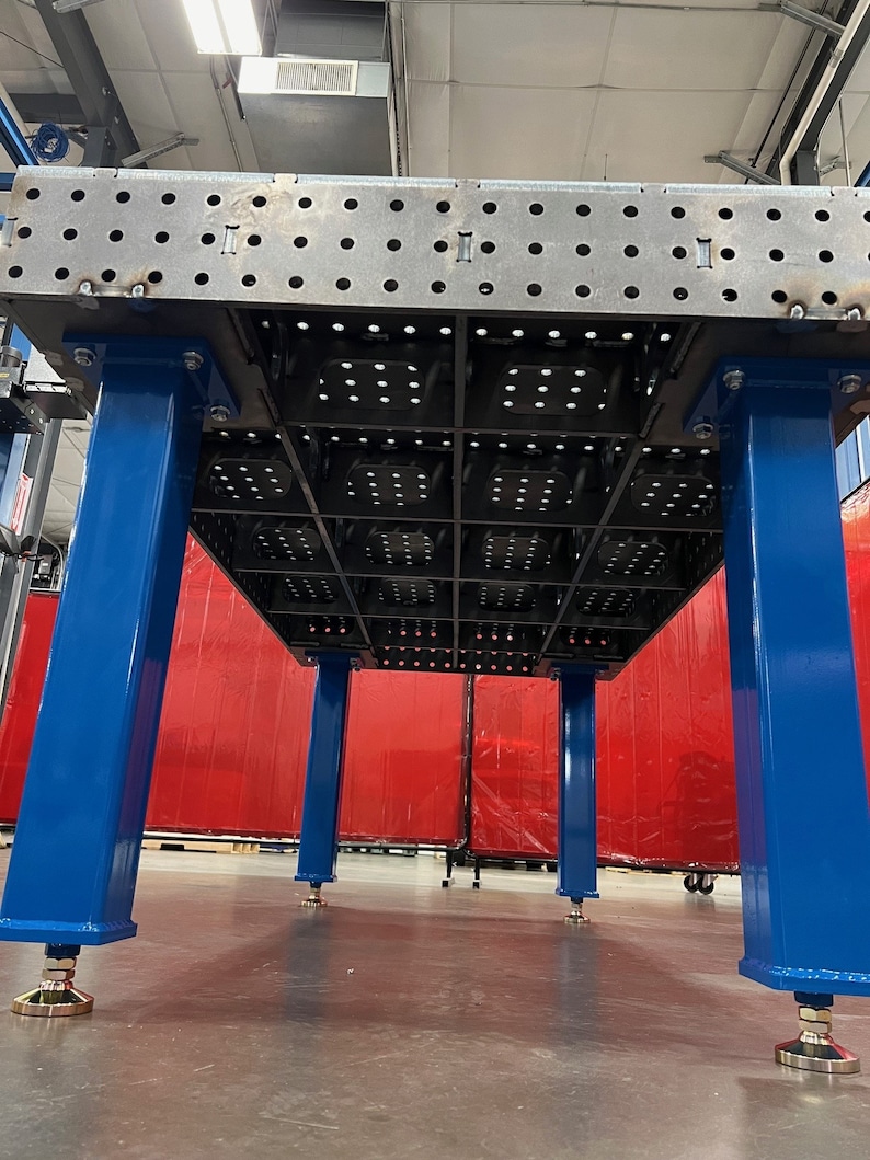 40"x80"x.5" Weld Table Industrial Heavy Duty Welding Fabrication and ...
