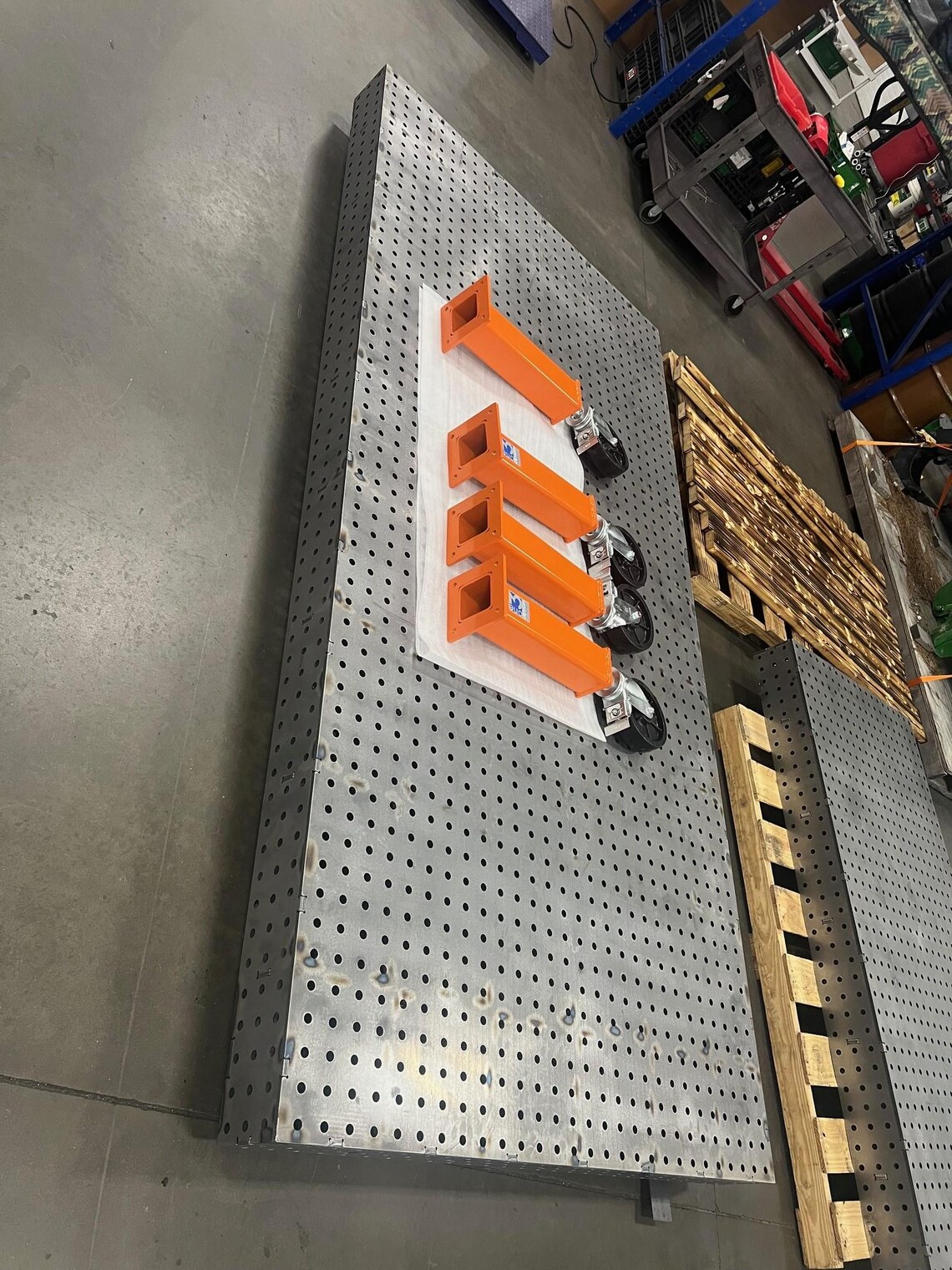 36"x80"x.5" Weld Table Industrial Heavy Duty Welding Fabrication and ...