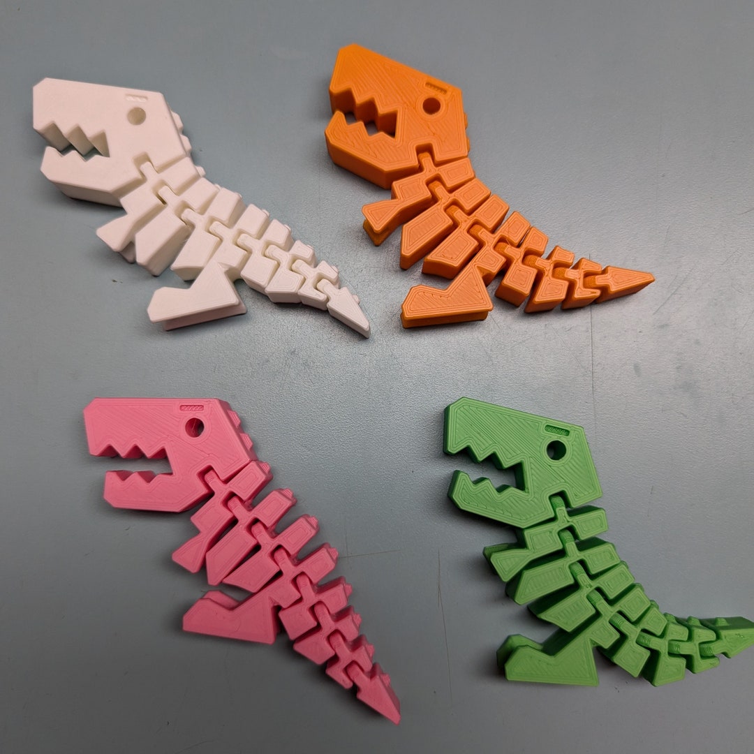 Dinosaur Fidget Toy - Flexi Rexy - Etsy