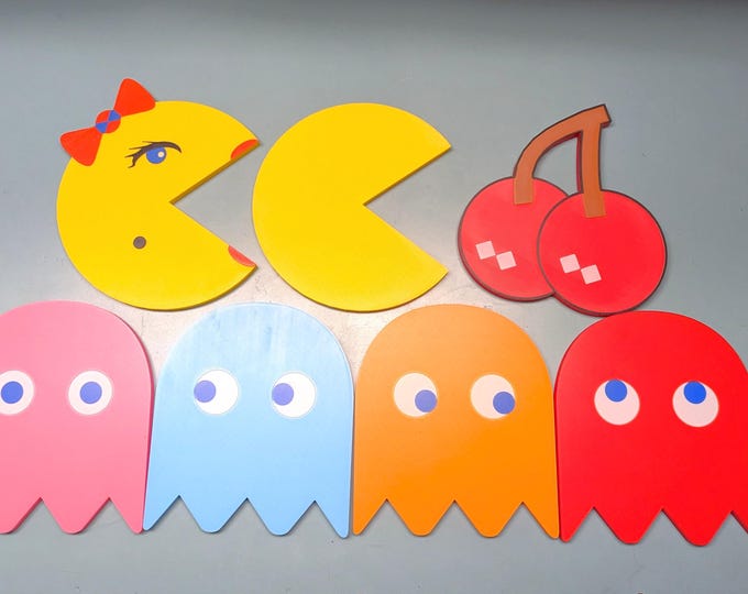 Pac Man Game Over Tin Sign - 8x12 Inch - Etsy