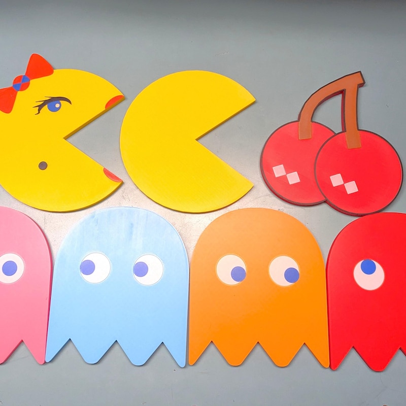 Pacman Decorations - Etsy