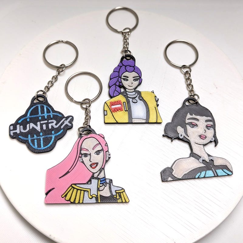 Anime Key Chains 3d - Etsy