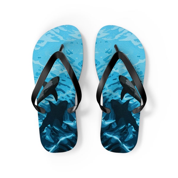 Mens Shark Flip Flops - Etsy