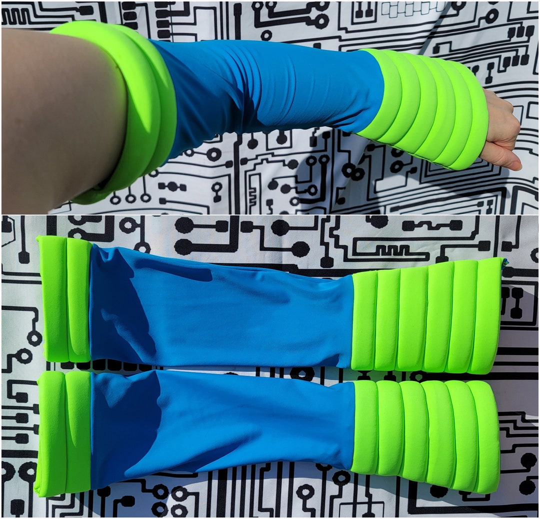LS7 Custom Futuristic Bubble Arm Warmers - Etsy
