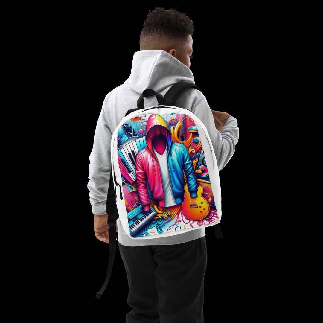 Live the Rhythm! Minimalist Backpack - Etsy