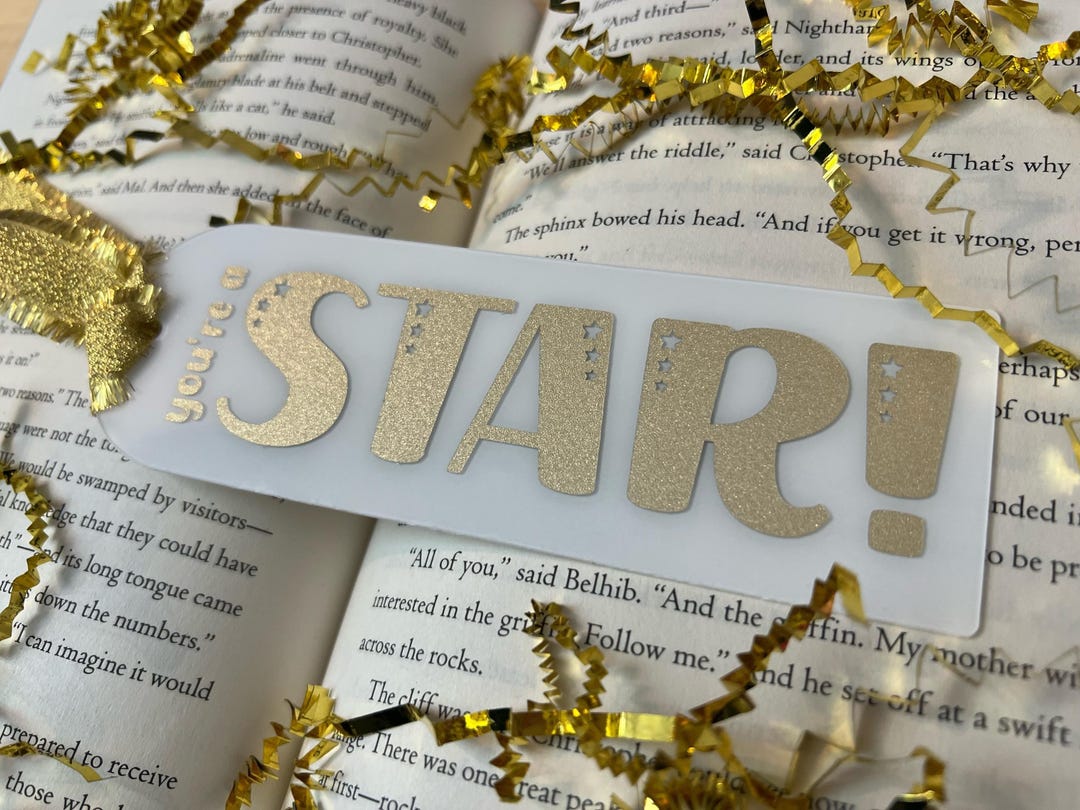 You're a Star! Bookmark--graduation, Reading Reward, Children, Thank ...