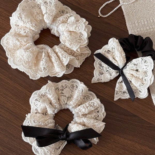 Bow Scrunchie - Etsy