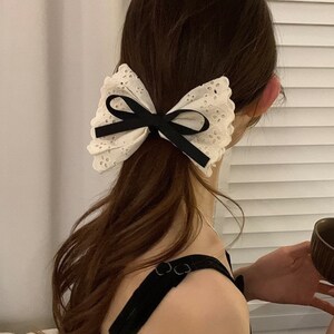 Lace Scrunchie Lace Bow Scrunchie Hair Accessories Hair Bands Gifts for ...