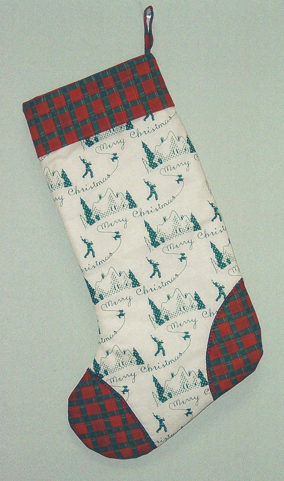 A Simple Stocking Easy PDF Pattern Christmas Stocking - Etsy