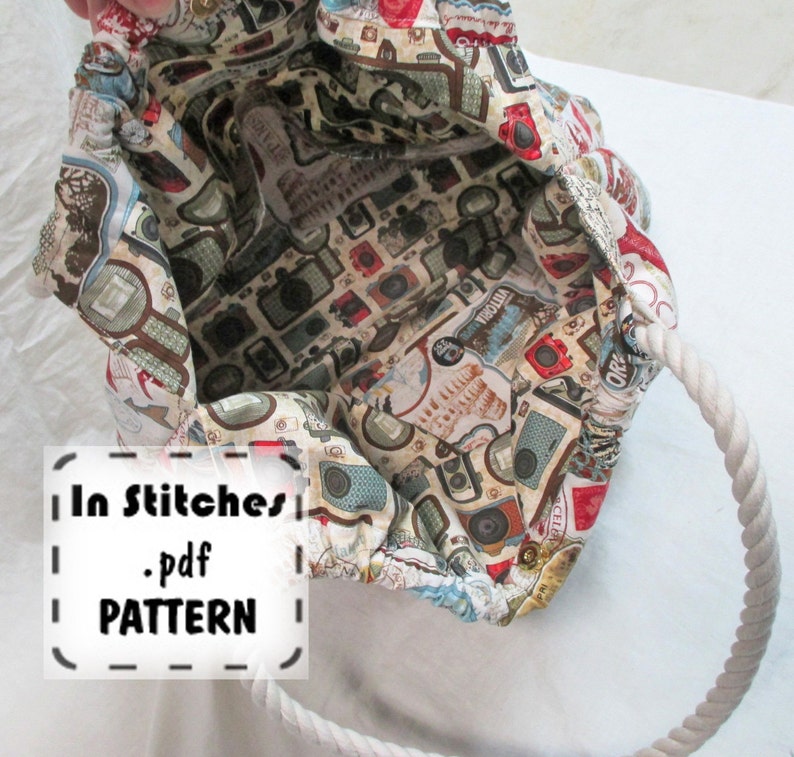 Bubble Bag PDF Purse Pattern-two Sizes Hobo Shoulder Bag-easy Sewing ...