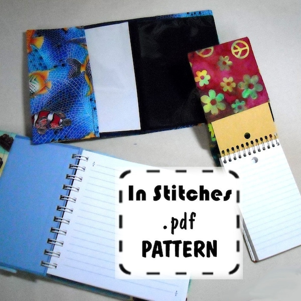 Notebook Cover Sewing Pattern - Etsy