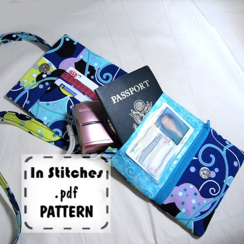 Travel PDF Purse Pattern Easy Instructions DIY Tutorial - Etsy