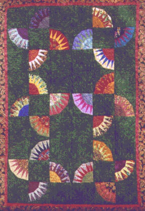 Fandango Quilt PDF Pattern Paper Foundation Piecing | Etsy