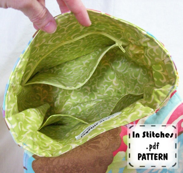 Small Backpack PDF Purse Pattern EASY Carryall Kelly Tutorial DIY Purse ...