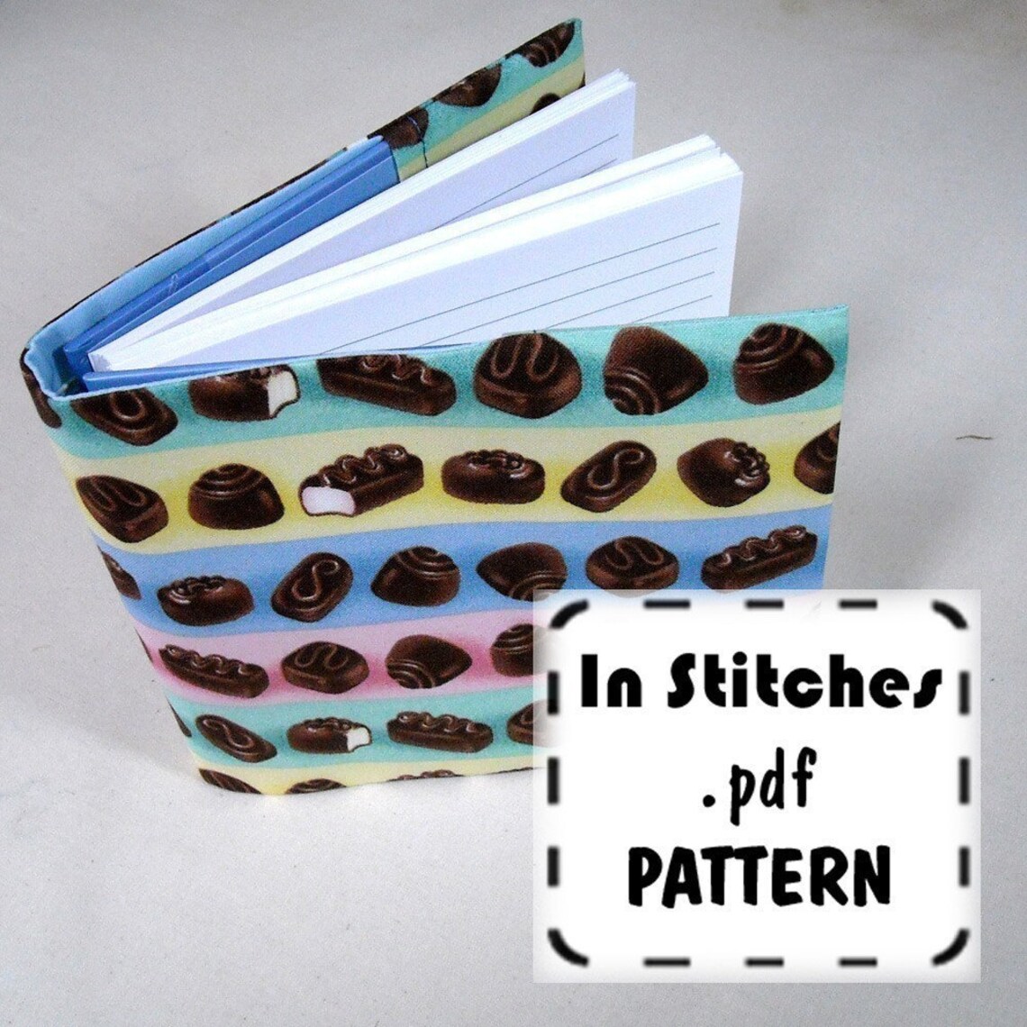 Journal Cover PDF Pattern EASY Instructions-tutorial to Cover Any Album ...