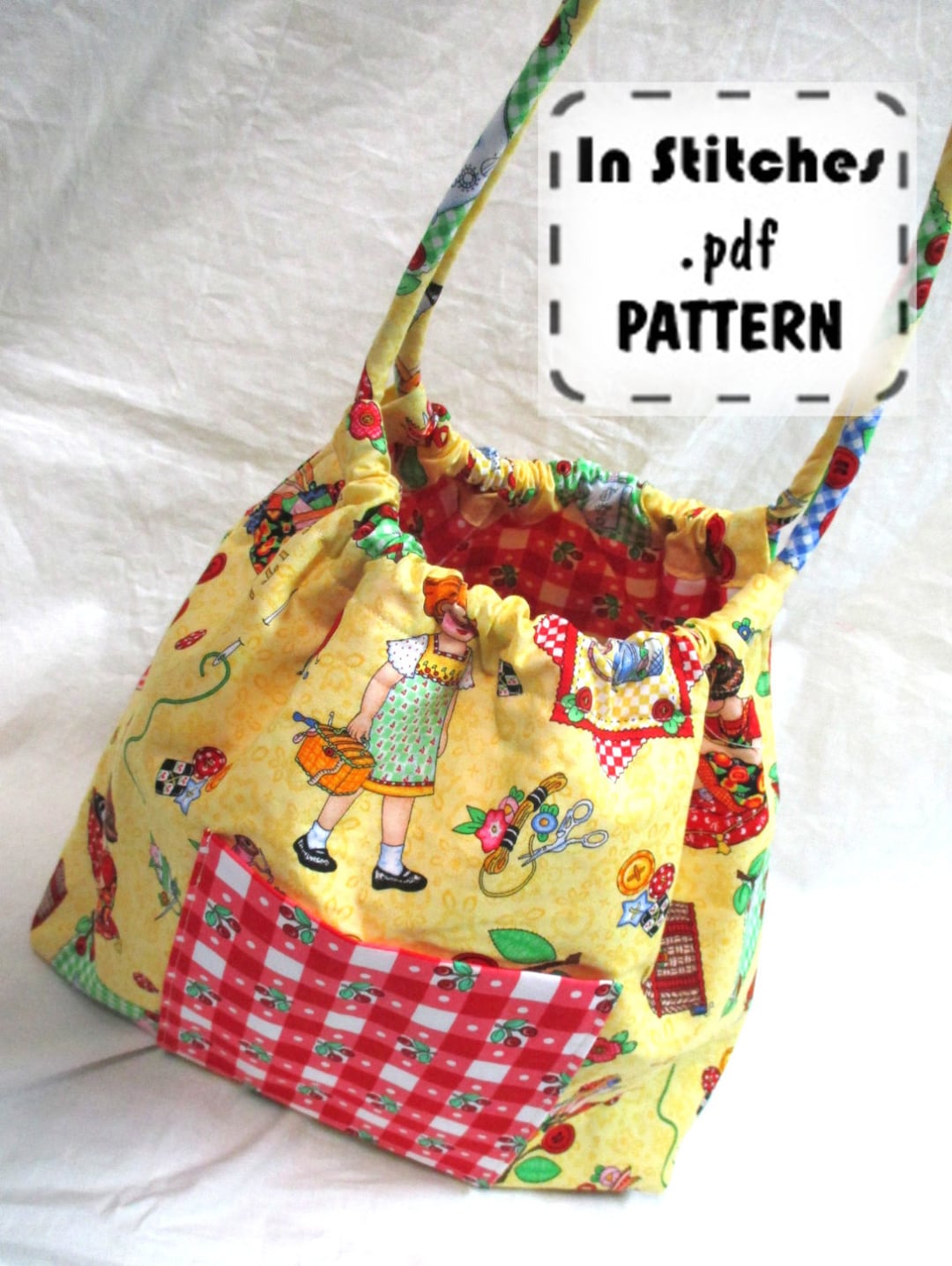 Bubble Bag PDF Purse Pattern-two Sizes Hobo Shoulder Bag-easy Sewing ...
